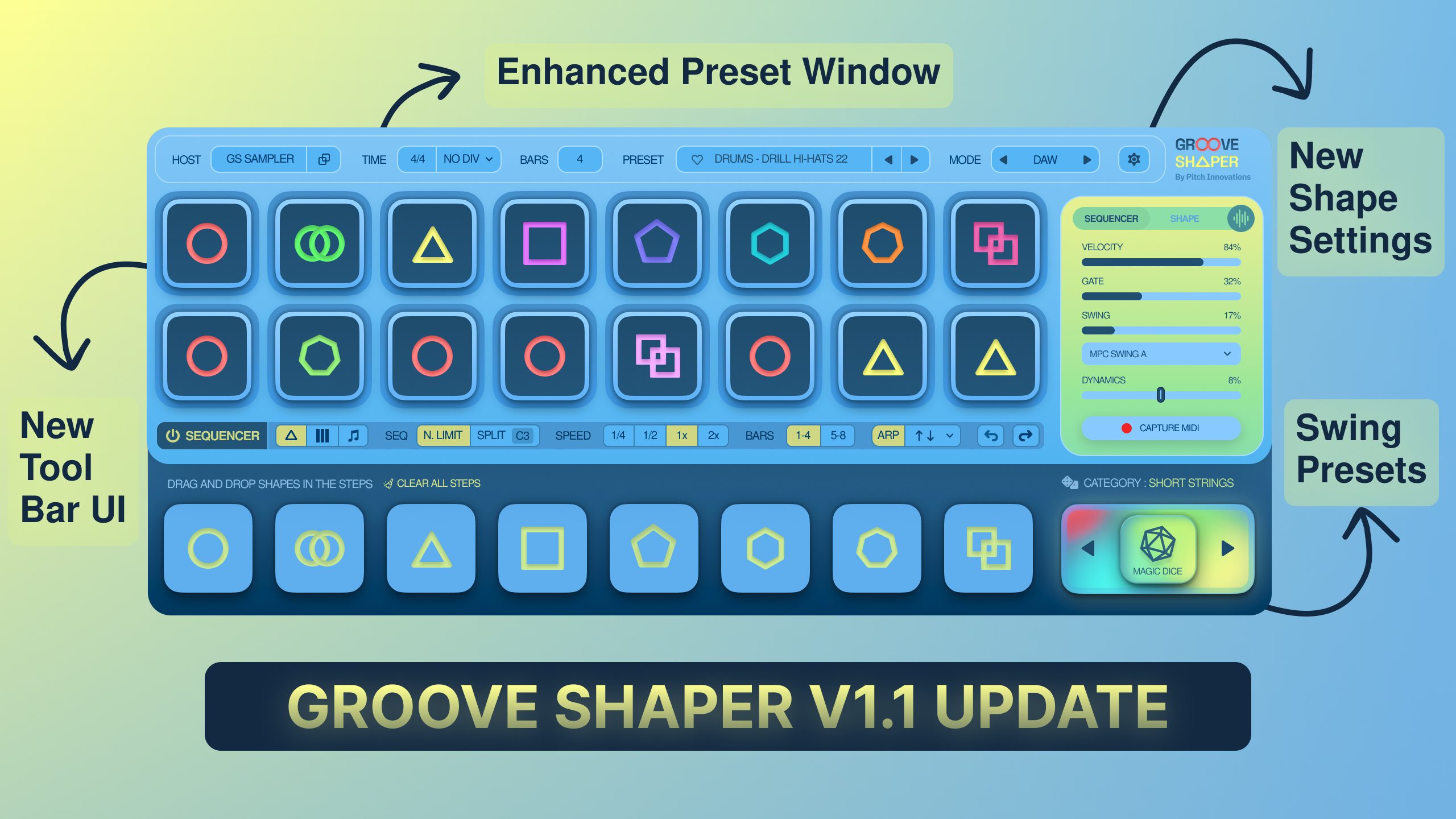 Groove Shaper V 1.1 Update – Everything you need to know - Pitch ...