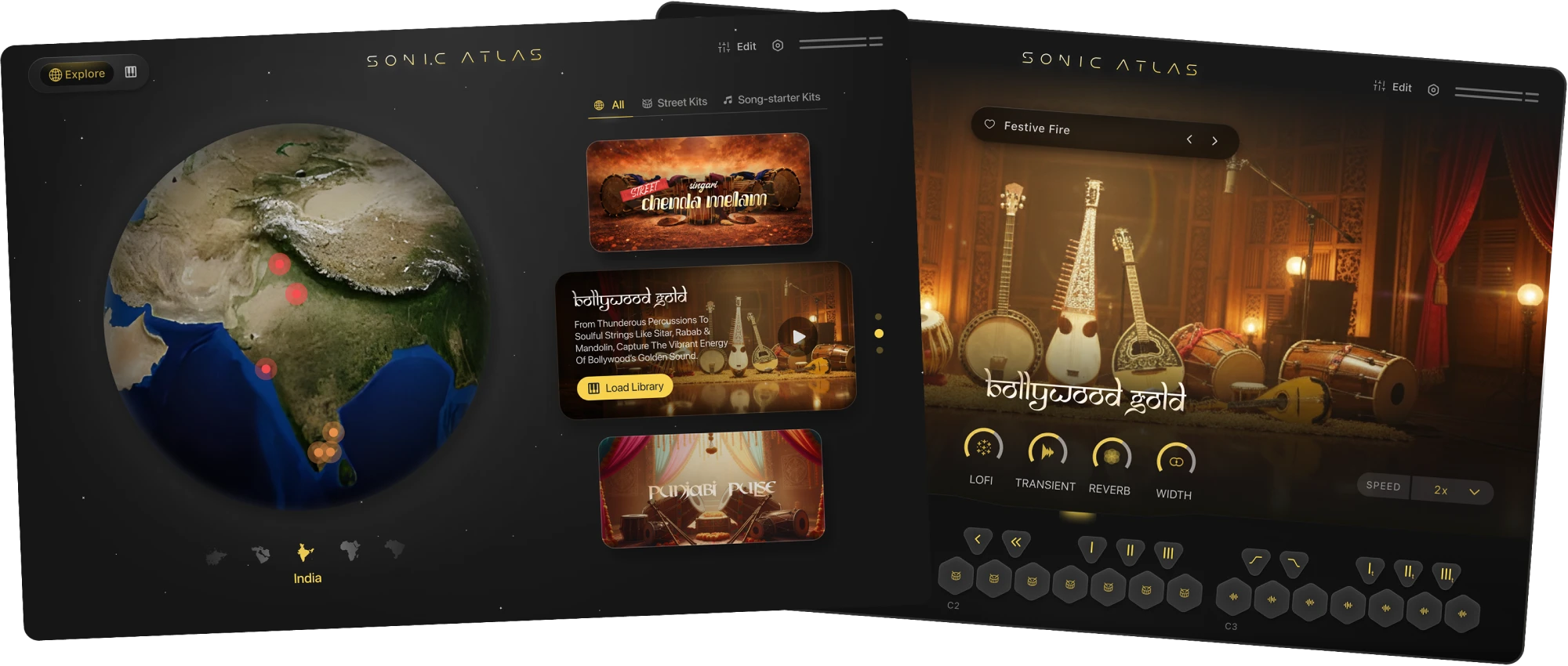 Sonic Atlas – World Music Sampler Platform | Song-starter & Rhythm Kits